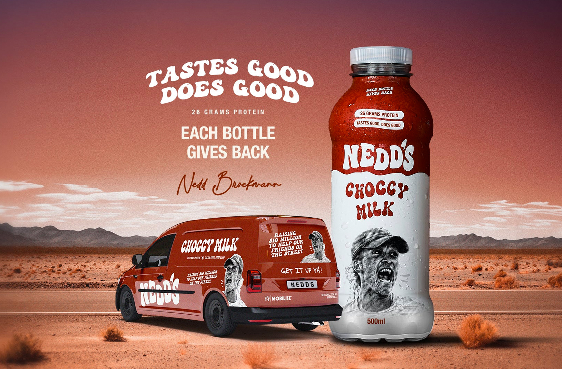 Nedd's Milk to raise funds for homelessness - We Are Mobilise